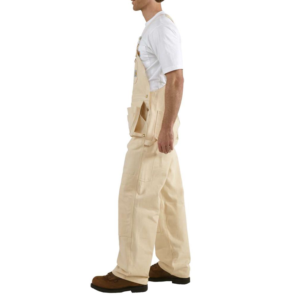Carhartt Drill Carpenter Bib Overall Unlined | Camouflage.ca