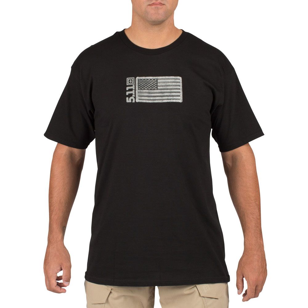 Buy Cheap 5.11 Tactical Embroidered Flag T-Shirt | Camouflage.ca