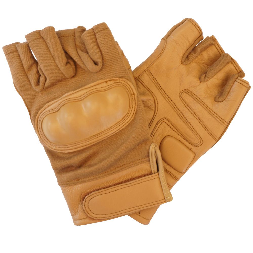 Fingerless Hard Knuckle Tactical Gloves | Camouflage.ca