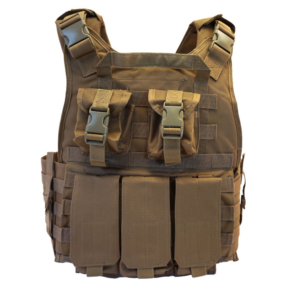 Tactical Equipment Vest - Tan | Camouflage.ca