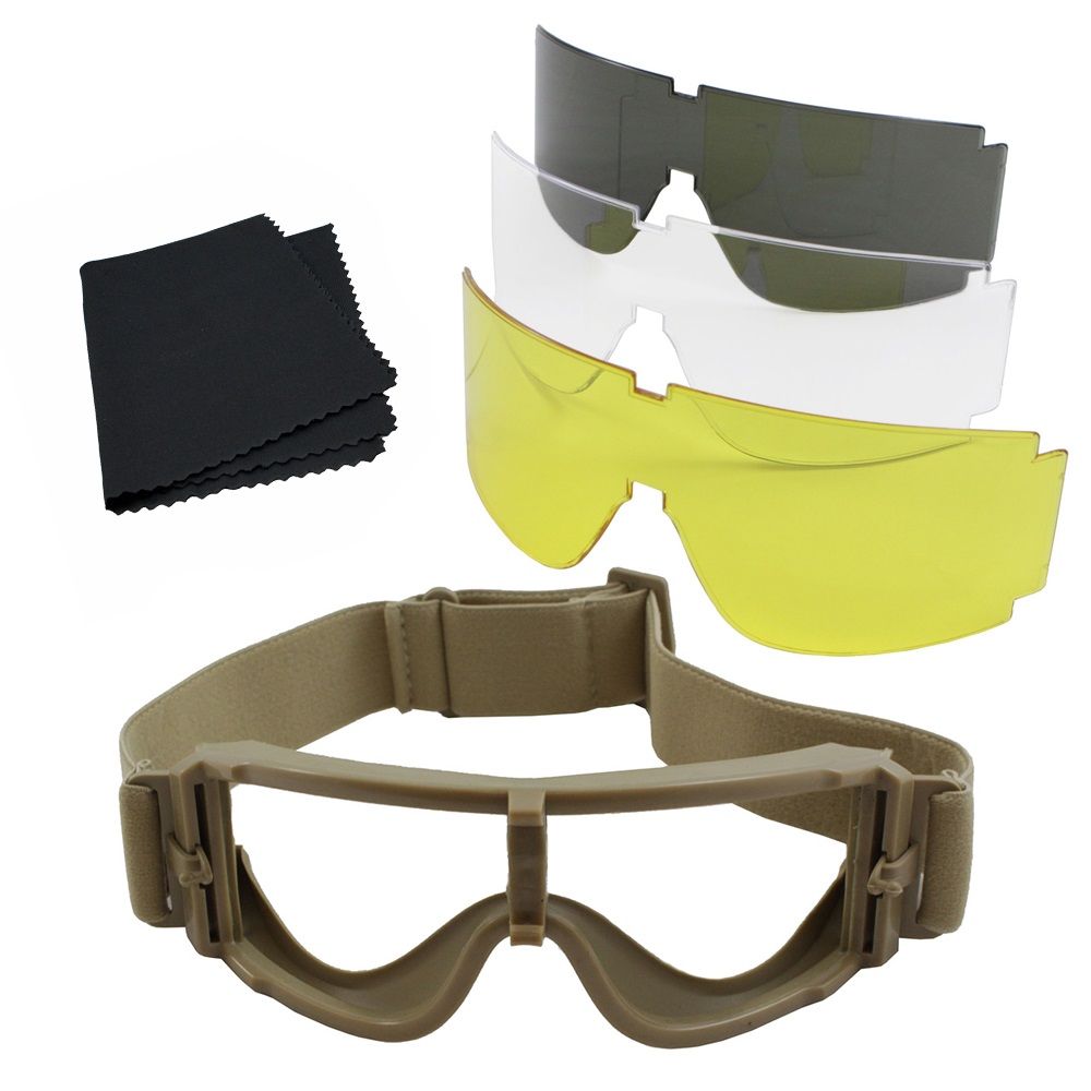 Gear Stock Tactical Safety Goggles Set | camouflage.ca