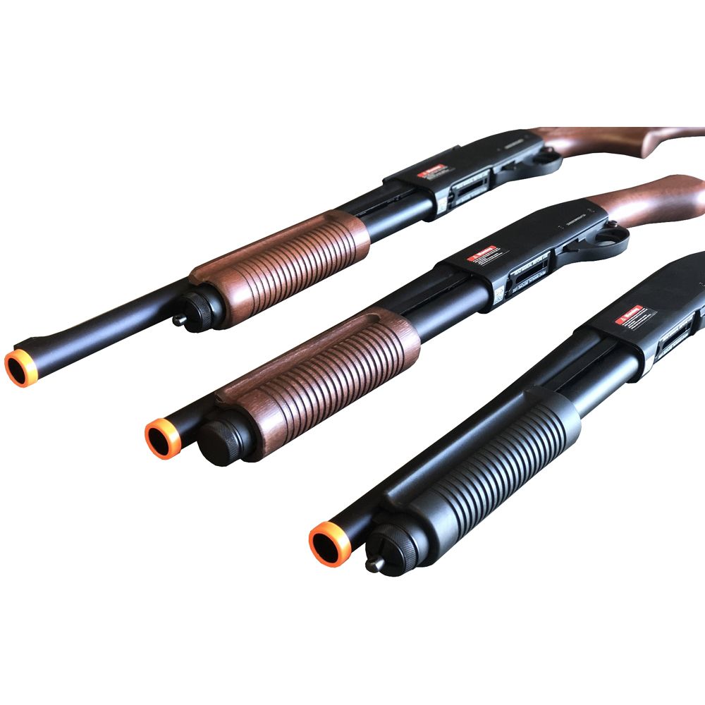 JAG Arms Scatter Series Real Wood Stock Gas Airsoft Shotgun | Camouflage.ca