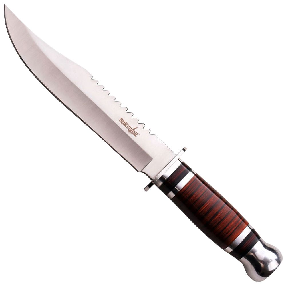 Survivor HK-782L Clip-Point Blade Fixed Blade Knife | Camouflage.ca