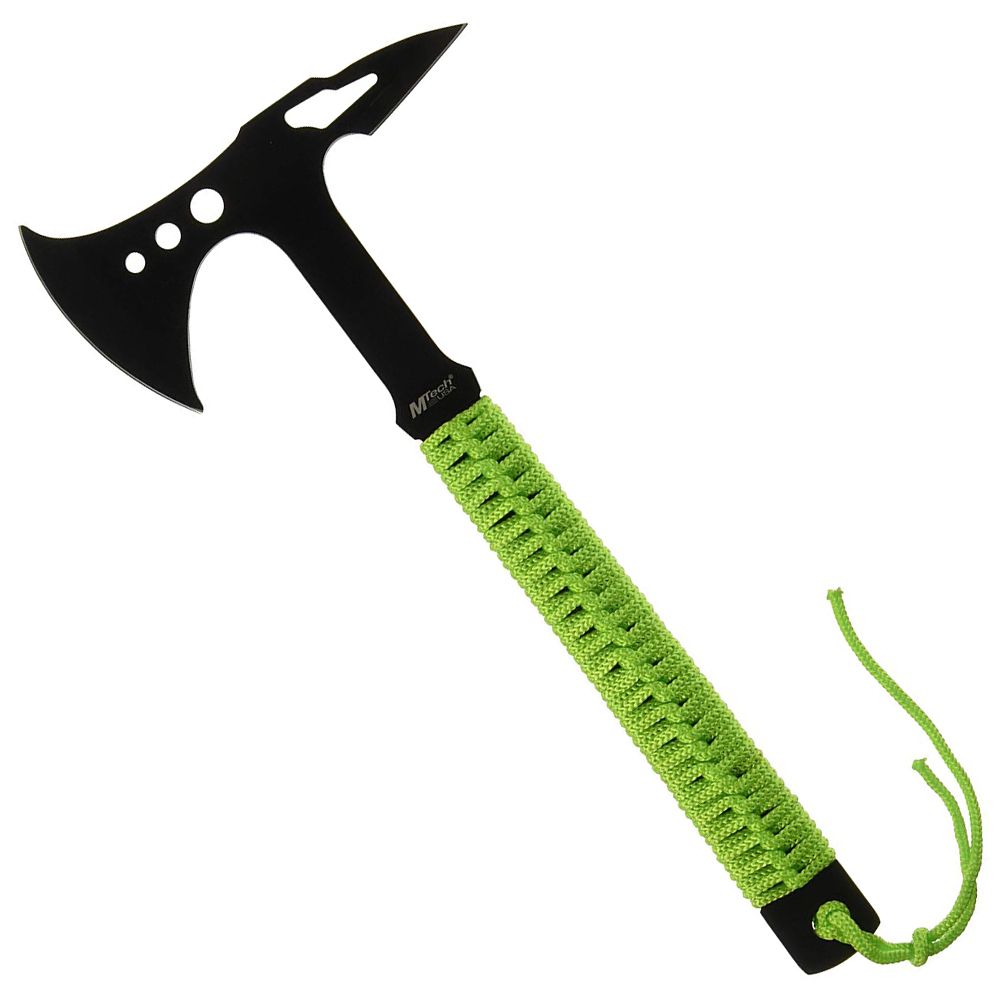 MTech USA AXE8G Green Cord Wrapped Handle Axe | Camouflage.ca