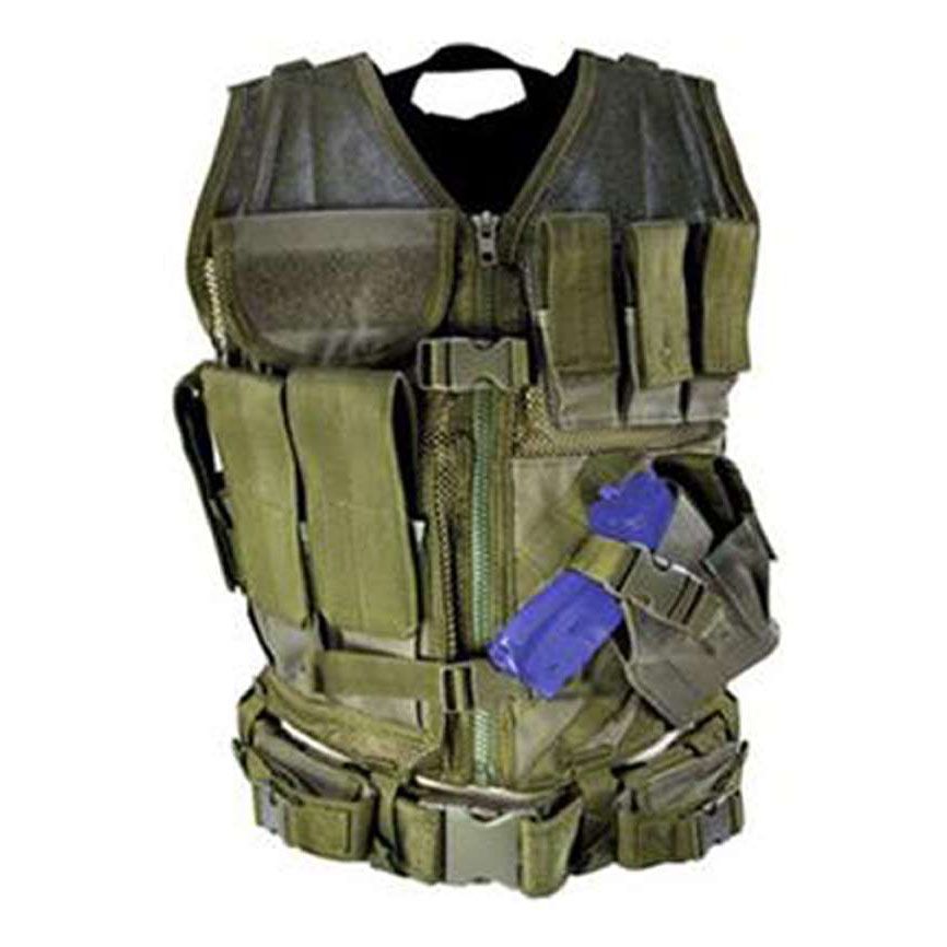 Ncstar Tactical Green Vest | Camouflage.ca