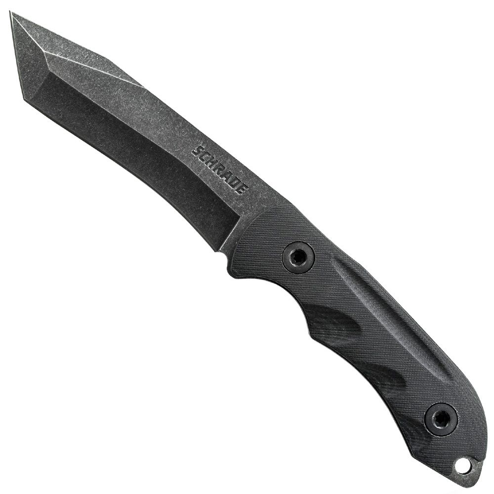 Schrade SCHF12 Recurve Tanto Blade Tactical Fixed Knife | Camouflage.ca