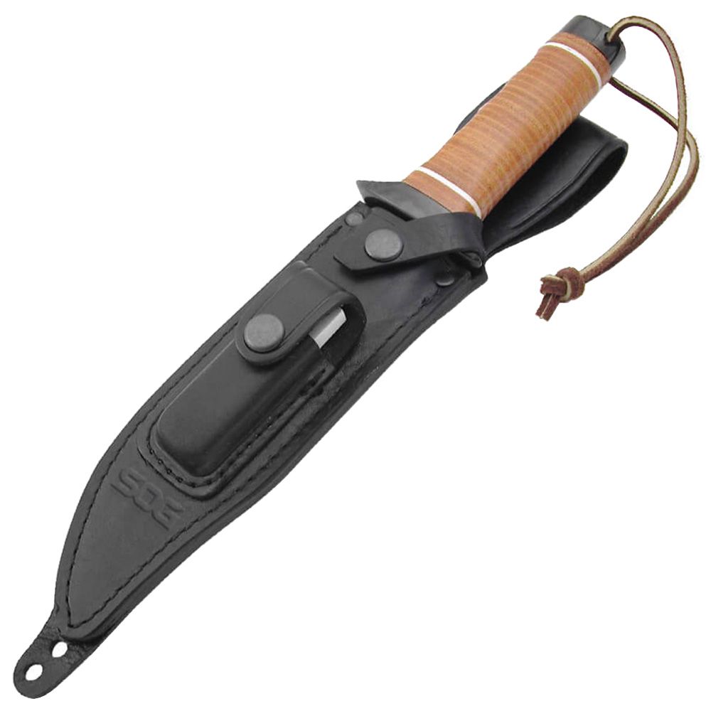 Super SOG AUS-8 Steel Bowie Knife | Camouflage.ca