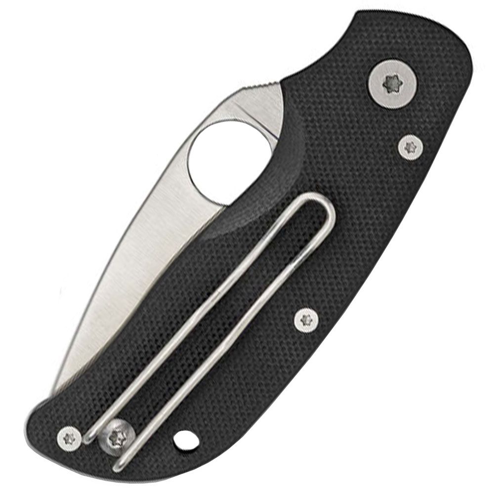 Spyderco Cat Black G-10 Handle Folding Knife | Camouflage.ca