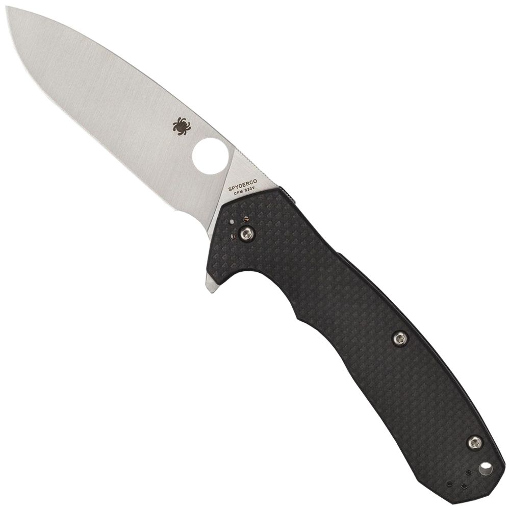 Spyderco Amalgam Carbon Fiber G-10 Folding Knife | Camouflage