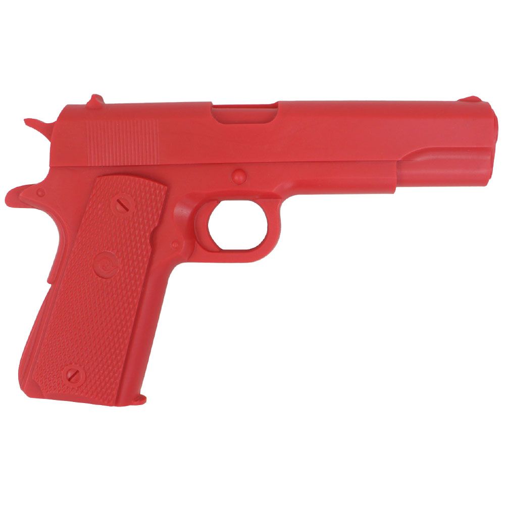 Rubber 1911 Red Training Pistol | camouflage.ca