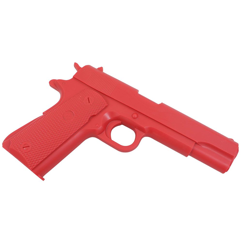 Rubber 1911 Red Training Pistol | camouflage.ca