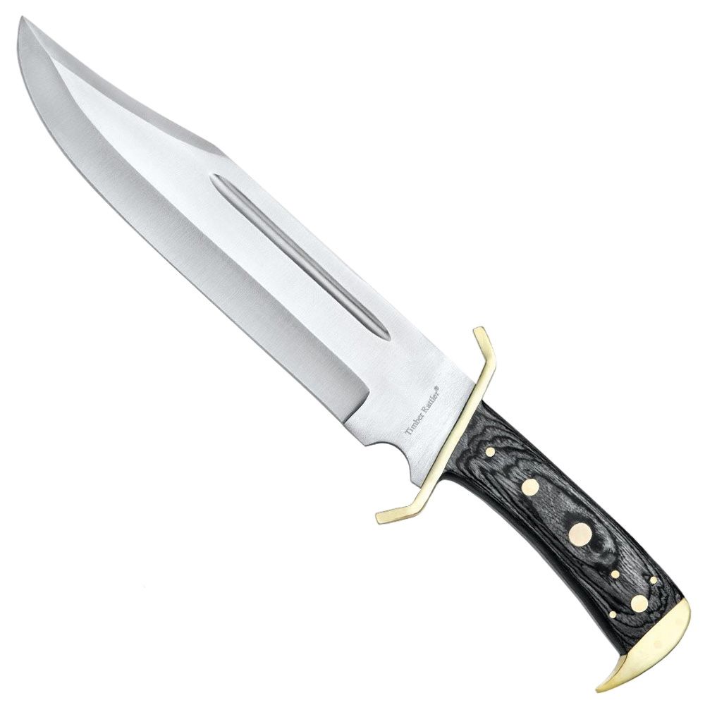 Timber Rattler Western Outlaw Full Tang Bowie Knife | Camouflage.ca