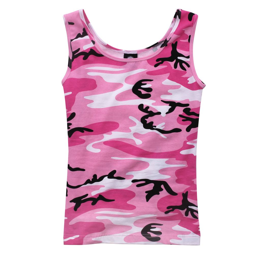 Womens Camo Stretch Tank Top | Camouflage.ca
