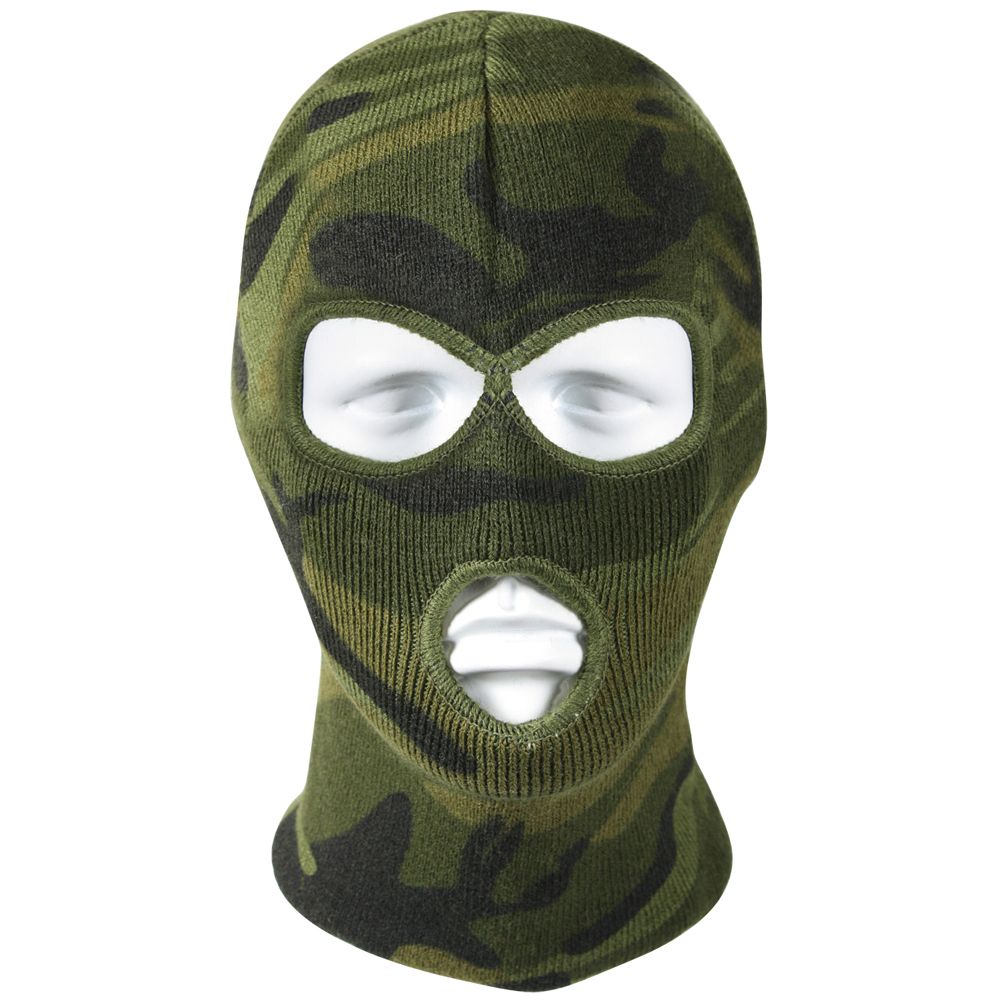 Deluxe 3-Hole Face Mask | Camouflage.ca