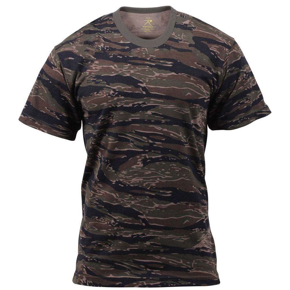 Mens Tiger Stripe Camo T-Shirts | Camouflage.ca