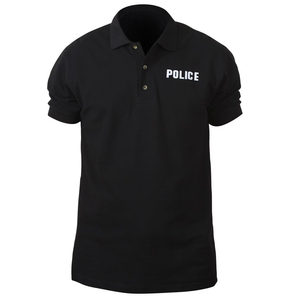 Mens Law Enforcement Printed Police Polo T-Shirt | Camouflage.ca